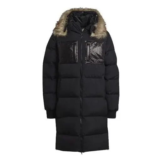 Adidas Hooded Down Parka - Black