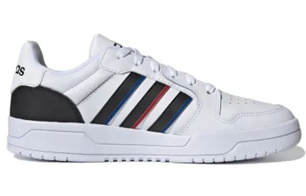 Adidas Entrap "white Black" Sneakers - White/black/red