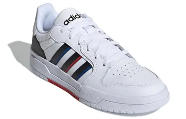 Adidas Entrap "white Black" Sneakers - White/black/red
