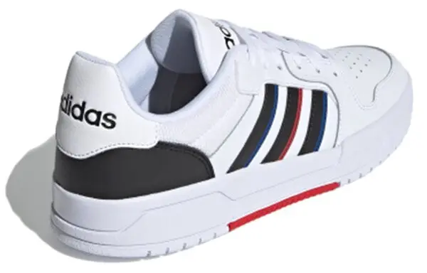 Adidas Entrap "white Black" Sneakers - White/black/red