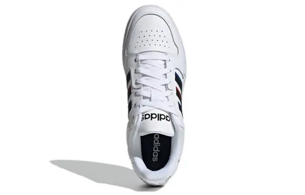 Adidas Entrap "white Black" Sneakers - White/black/red