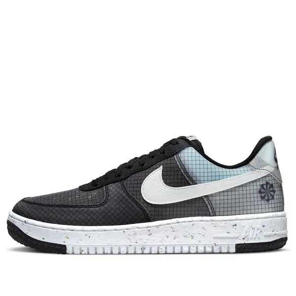 Nike Force 1 Crater 'move To Zero' Sneakers - Black/gray/blue