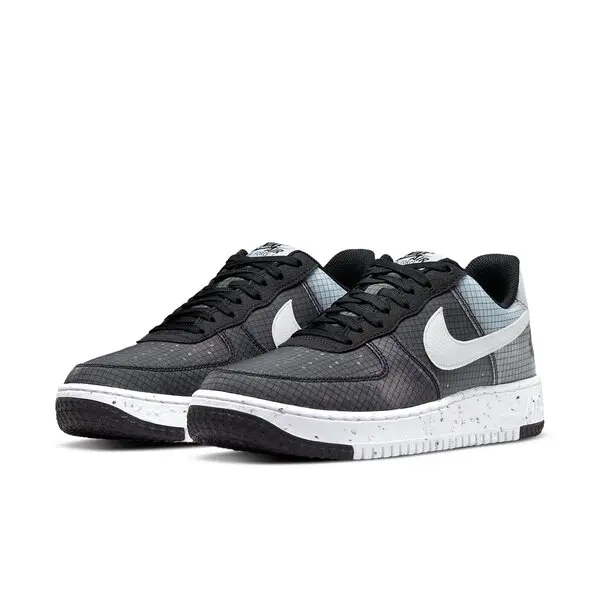 Nike Force 1 Crater 'move To Zero' Sneakers - Black/gray/blue
