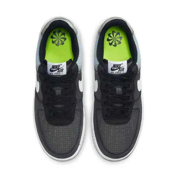 Nike Force 1 Crater 'move To Zero' Sneakers - Black/gray/blue