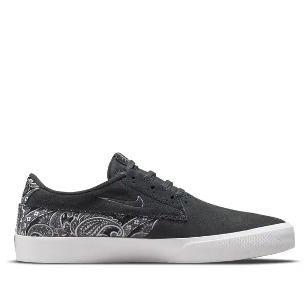 Nike Shane Premium Sb 'dark Smoke Grey Paisley' Skate Shoes - Black/white