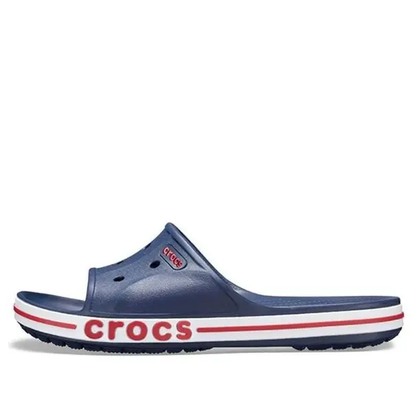 CROCS Bayaband Clog Slides - Bluewhitered