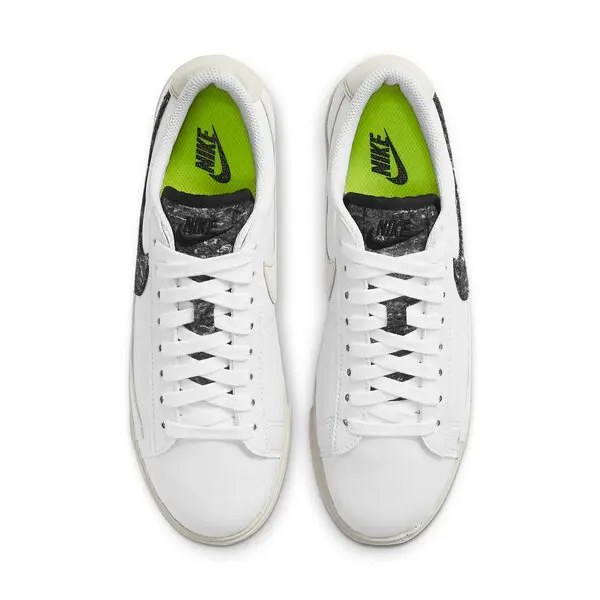 Nike Blazer Low Se Recycled Wool Pack - White/black