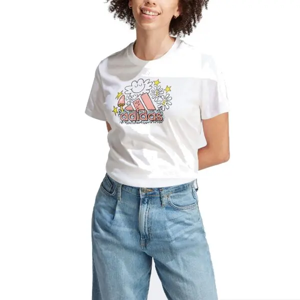 Adidas Graphic T-shirt - White