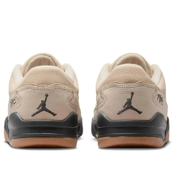 JORDAN Air Flight Court 'rattan' Sneakers - Rattan/black/gum Medium Brown