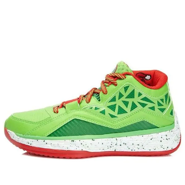 LI-NING Wade Fission 2.5 Turf 'christmas' Sneakers - Green/red