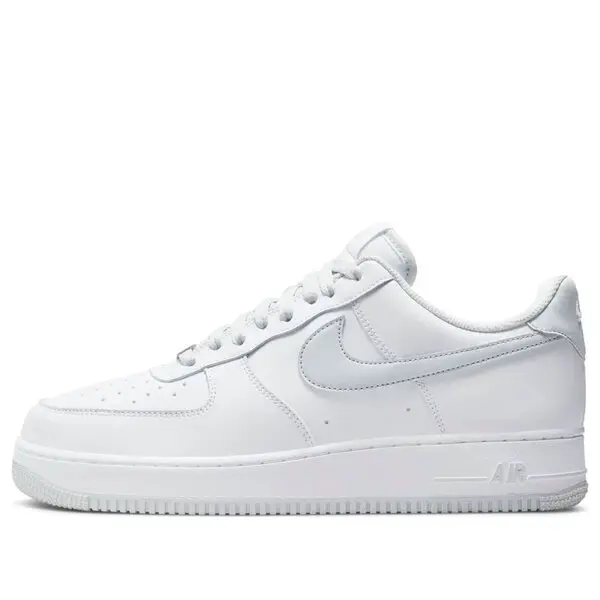Nike Force 1 Low "pure Platinum" Sneakers - White/grey