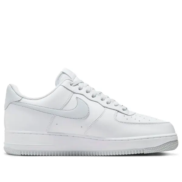 Nike Force 1 Low "pure Platinum" Sneakers - White/grey