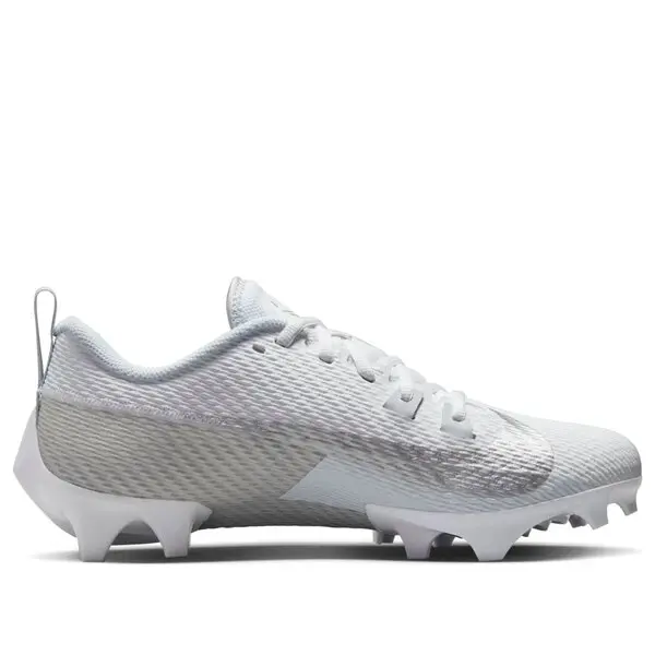 Nike Vapor Edge Speed 360 2 Metallic Silver Cleats - White