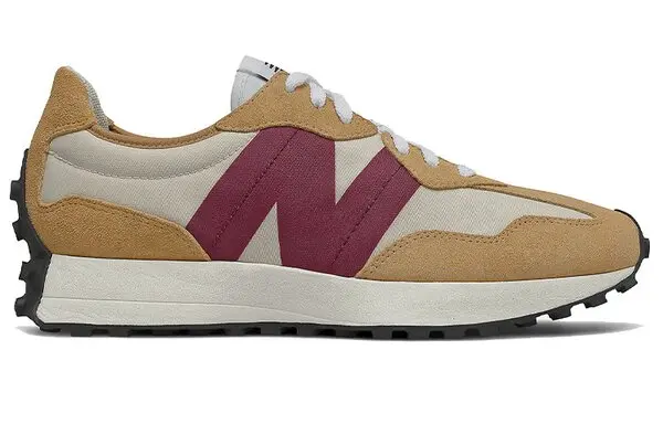 NEW BALANCE 327 Low Top Sneakers - Brown/red