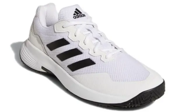 Adidas Gamecourt 2.0 Tennis Sneakers - Cloud White/core Black/cloud White