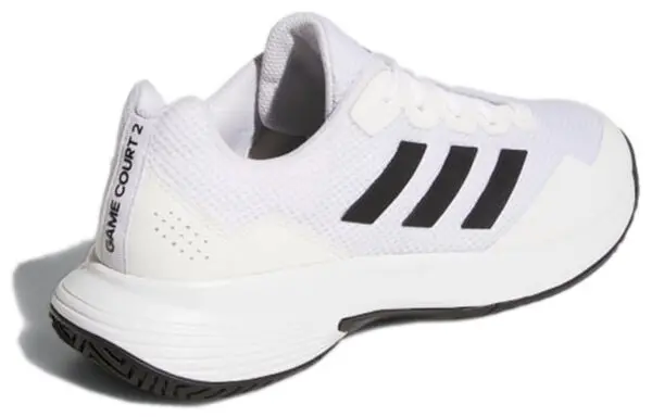Adidas Gamecourt 2.0 Tennis Sneakers - Cloud White/core Black/cloud White