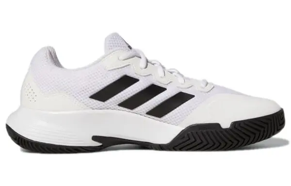 Adidas Gamecourt 2.0 Tennis Sneakers - Cloud White/core Black/cloud White