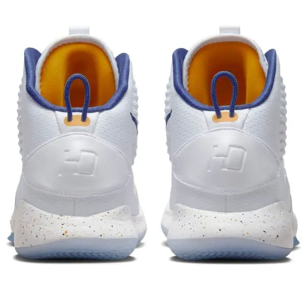 Nike Hyperdunk X Ep High Top Lace-up Sneakers - White/blue