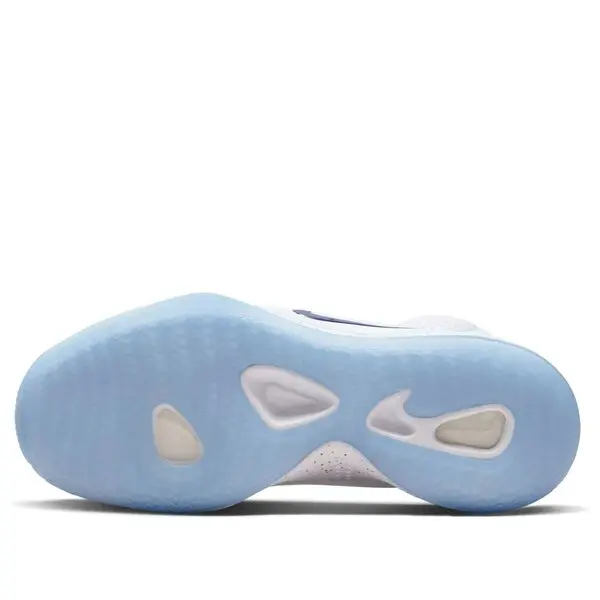 Nike Hyperdunk X Ep High Top Lace-up Sneakers - White/blue