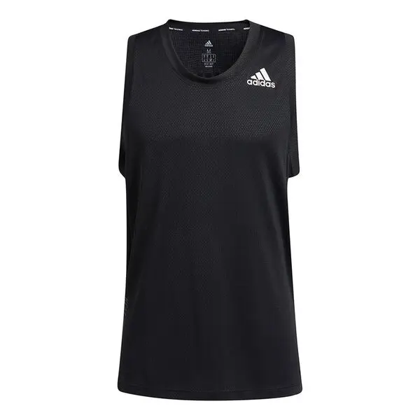 Adidas Hrdy 3s Tnk Casual Sports Breathable Vest - Black