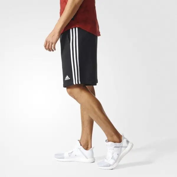 Adidas Essentials French Terry Shorts With Three-stripes Detail - Default Colorway
