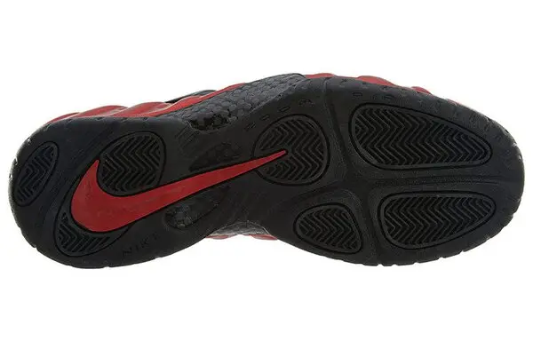 Nike Foamposite Pro Sneakers - Red/black