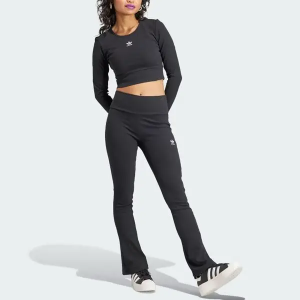Adidas Essentials Rib Long Sleeve Tee