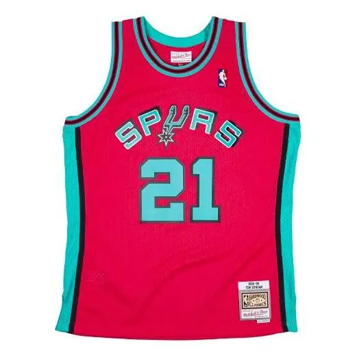 Mitchell & Ness Nba 98-99 Tim Duncan Spurs Retro Basketball Vest - Default Colorway