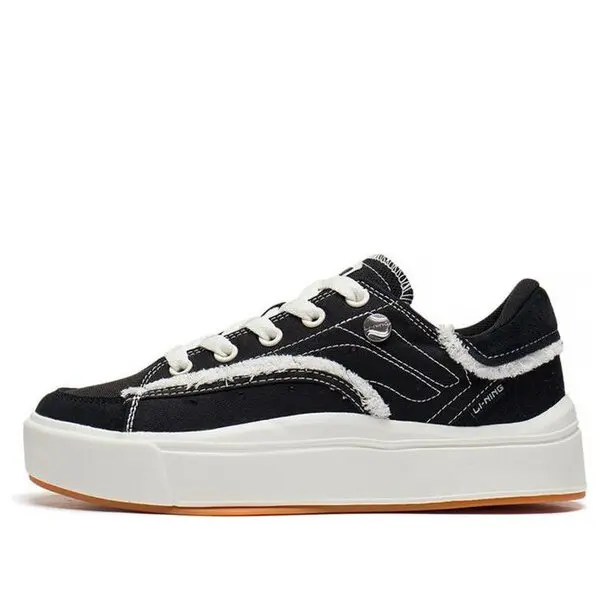 LI-NING Comfy Sneakers - Black/white/tan