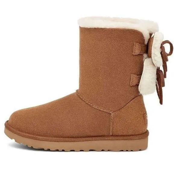 UGG Classic Double Bow Short Boots - Default Colorway