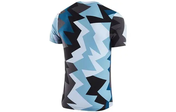 JORDAN Flt Mvp S/s Aop Crew T-shirt - Blue