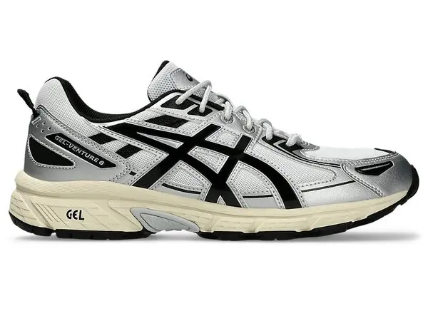 Asics Gel-venture Sneakers - White/black/silver