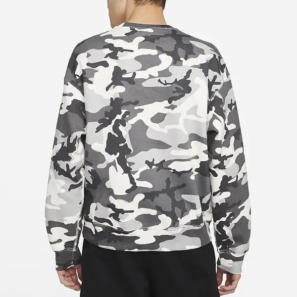Nike Solo Swoosh Camouflage Fleece Pullover