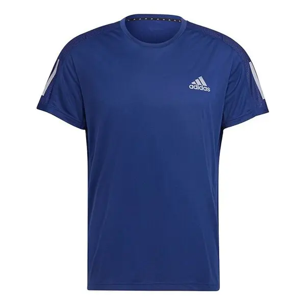 Adidas Short Sleeve Crewneck Performance T-shirt - Blue