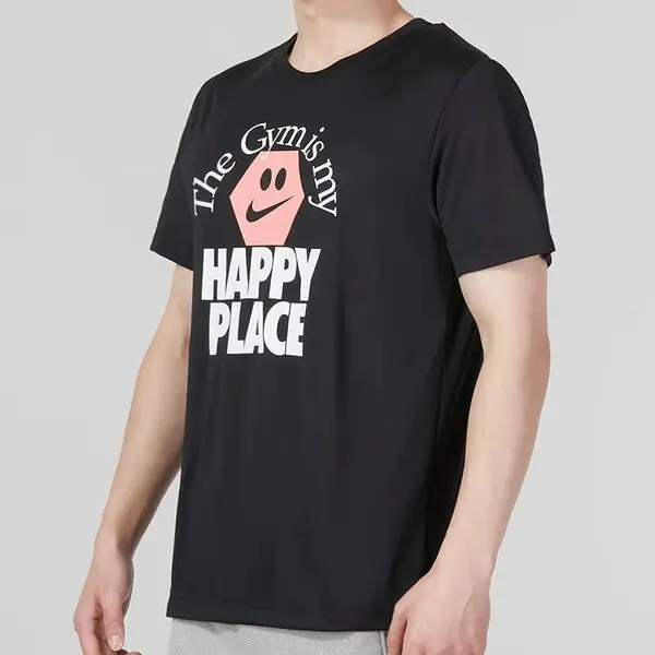 Nike Dri-fit Graphic T-shirt - Black