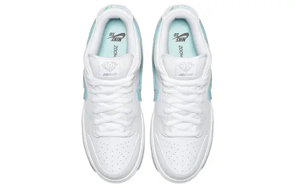 Nike X Diamond Supply Co. Sb Dunk Low Pro 'white Diamond