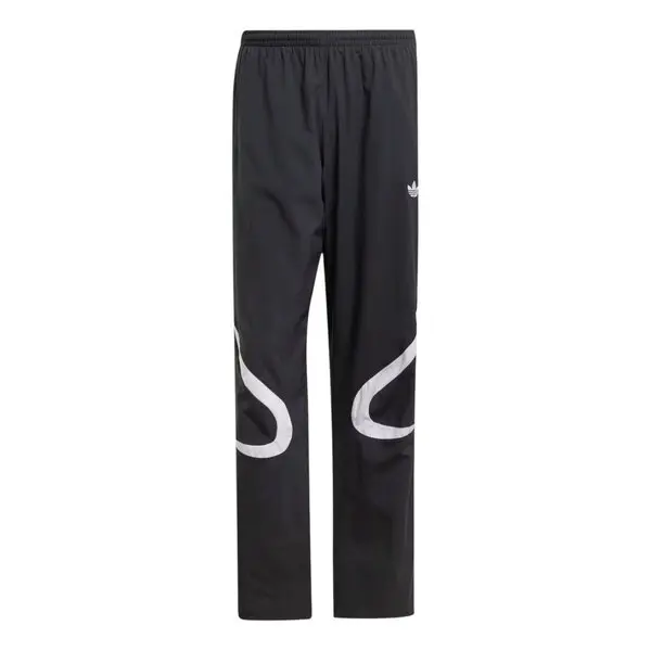 Adidas Adicolor Teamgeist Track Tracksuit Bottoms Asia Sizing 'black White - Black/white