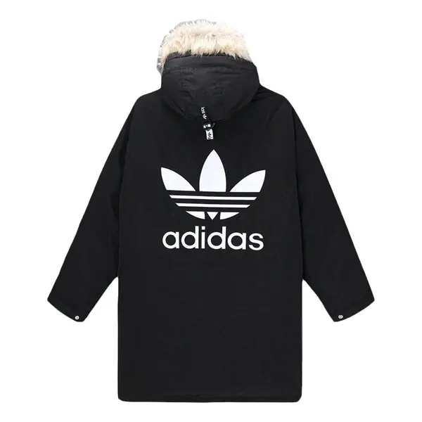 Adidas Originals Down Fur Parka - Black