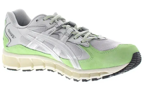 Asics X Awake Ny Gel-kayano 5 360 "silver Mint" Sneakers - Silver/green