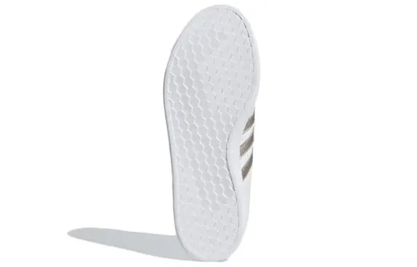Adidas Grand Court Platinum Metallic Sneakers - White
