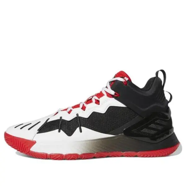 Adidas D Rose Son Of Chi Basketball Sneakers - White/black/red