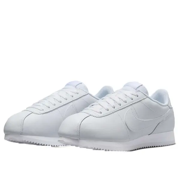 Nike Cortez Leather Sneakers - White/white