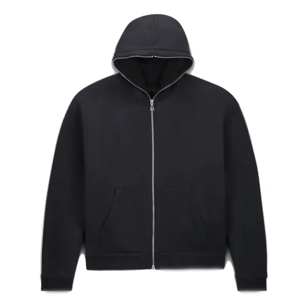 JORDAN X Travis Scott Ss24 Full Zip Hoodie - Black