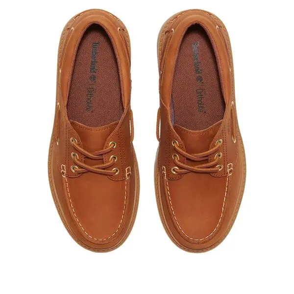 Timberland Stone Street Platform Boat Shoe - Rust Nubuck