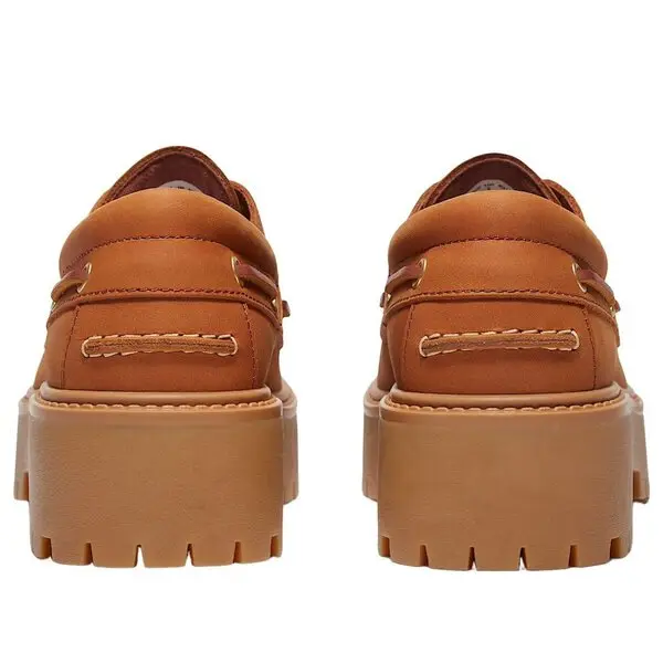 Timberland Stone Street Platform Boat Shoe - Rust Nubuck