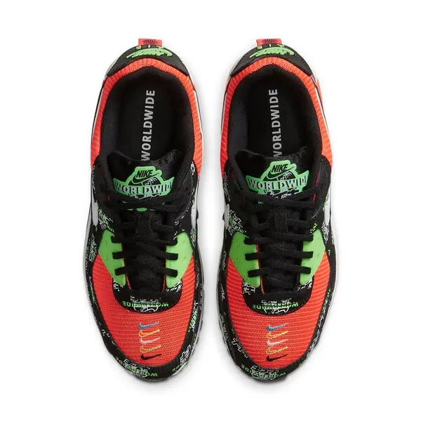 Nike Max 90 Se Ww Sneakers - Black/white/red