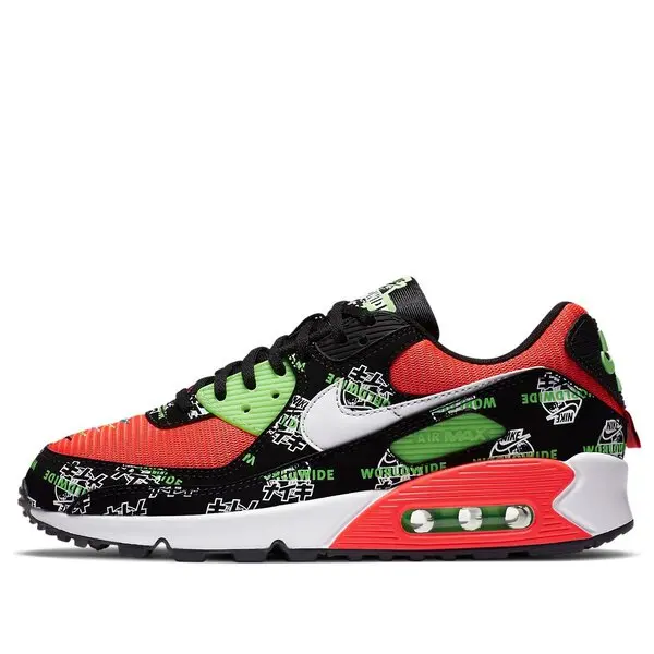 Nike Max 90 Se Ww Sneakers - Black/white/red