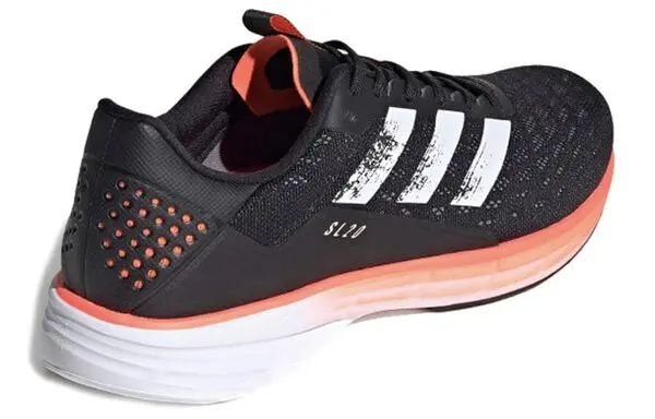 Adidas Sl 20 "signal Coral" Athletic Sneakers - Black