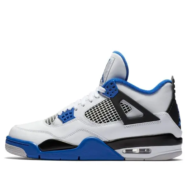 JORDAN Air 4 Retro Motorsports - White/blue/black