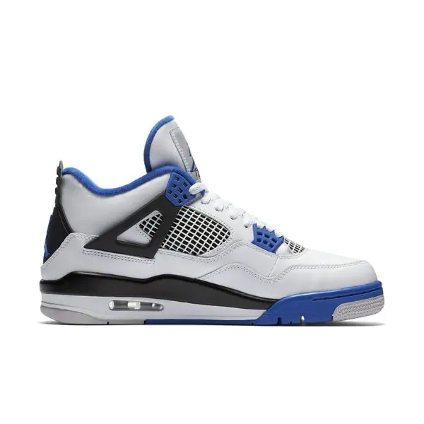 JORDAN Air 4 Retro Motorsports - White/blue/black